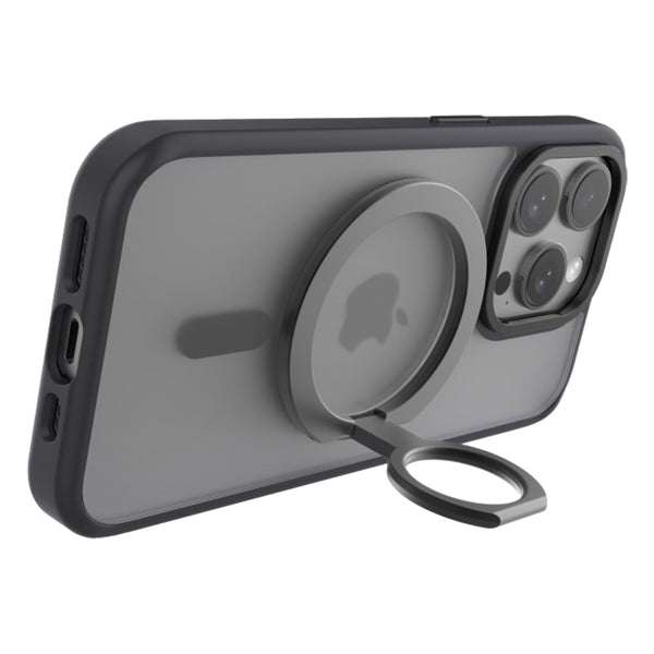 Snap Ring Holder - MagSafe Case Kick-stand - Natural Titanium | QDOS